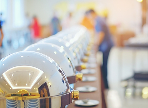 Design Buffet Stations: How to Create Fluid and Striking Layouts - Smacrent
